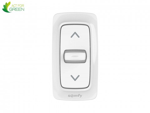Inverseur applique filaire Somfy Inis Keo à position maintenue - Somfy ...